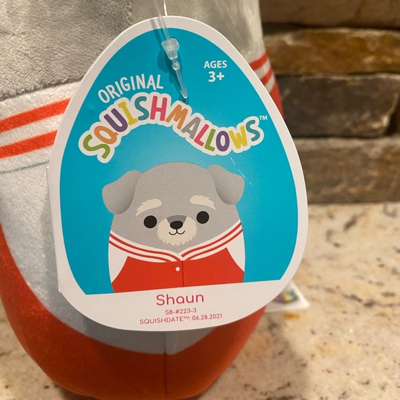 Squishmallows | Toys | Nwt 8 Inch Shaun The Dog With Jacket ...